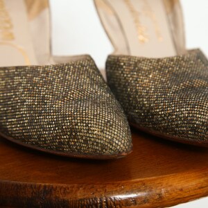 Gold Stiletto High Heel Shoes . Fancy Footwear - Etsy