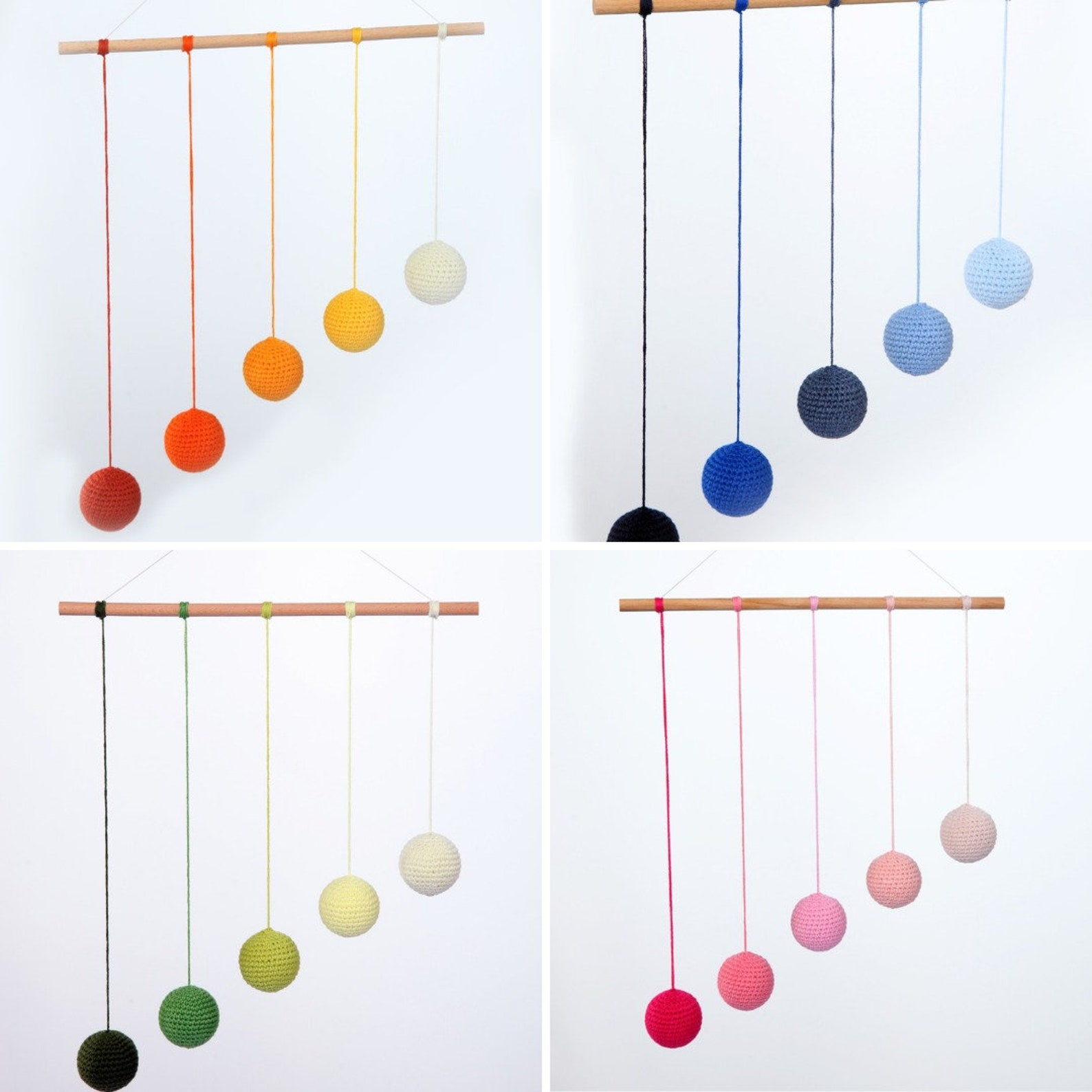 Montessori Gobbi Mobile, Hanging Mobile, Montessori Baby, Newborn ...
