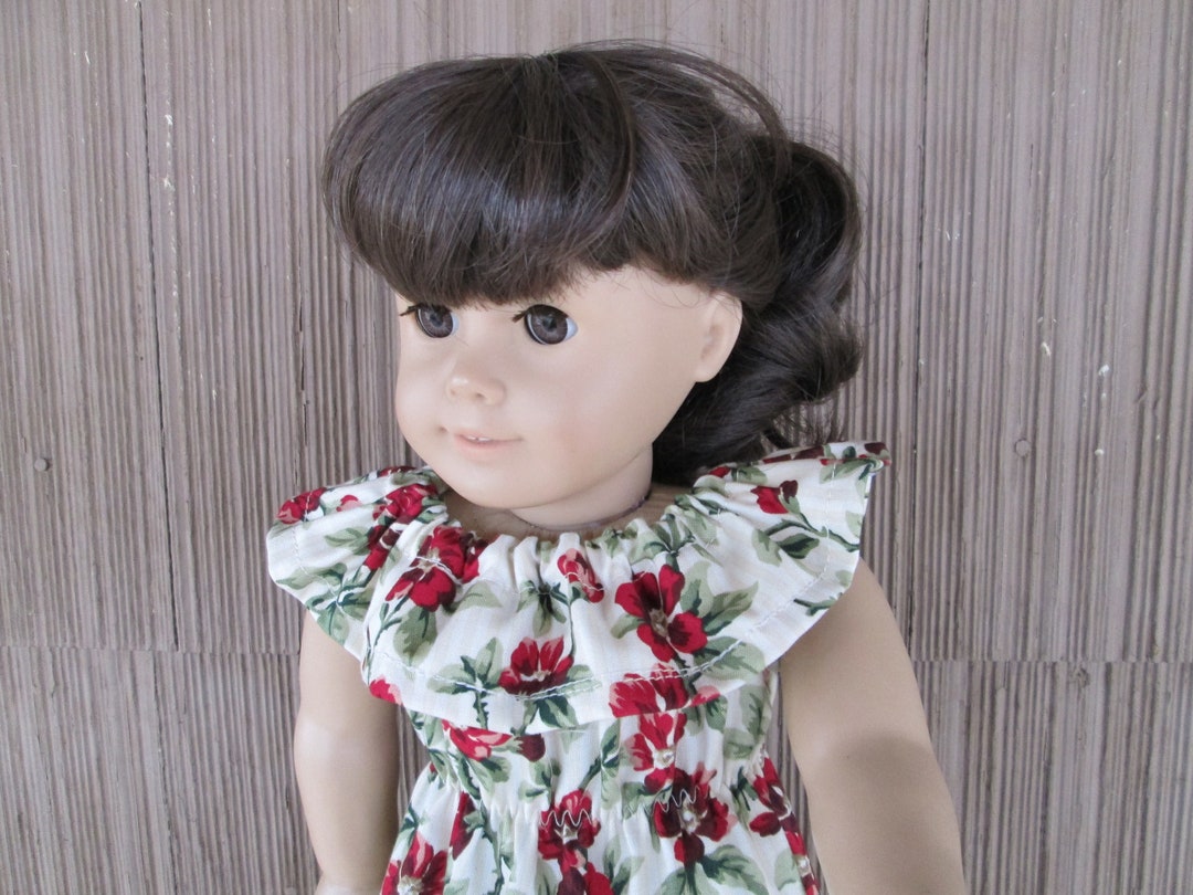 American Made Girl Doll Clothes Aubrey Rose Floral Peasant - Etsy