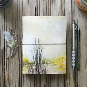 Growth Journal - Tree Art Journal Diary Notebook - Etsy