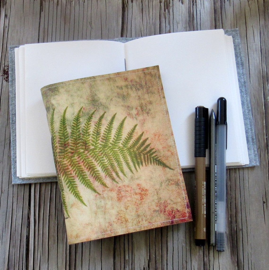 Fern Botanical Journal Diary Notebook Gift Giving for Under - Etsy