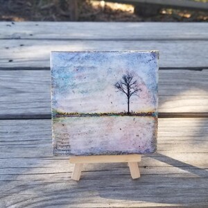 Tree of Strength Mixed Media Art - Etsy