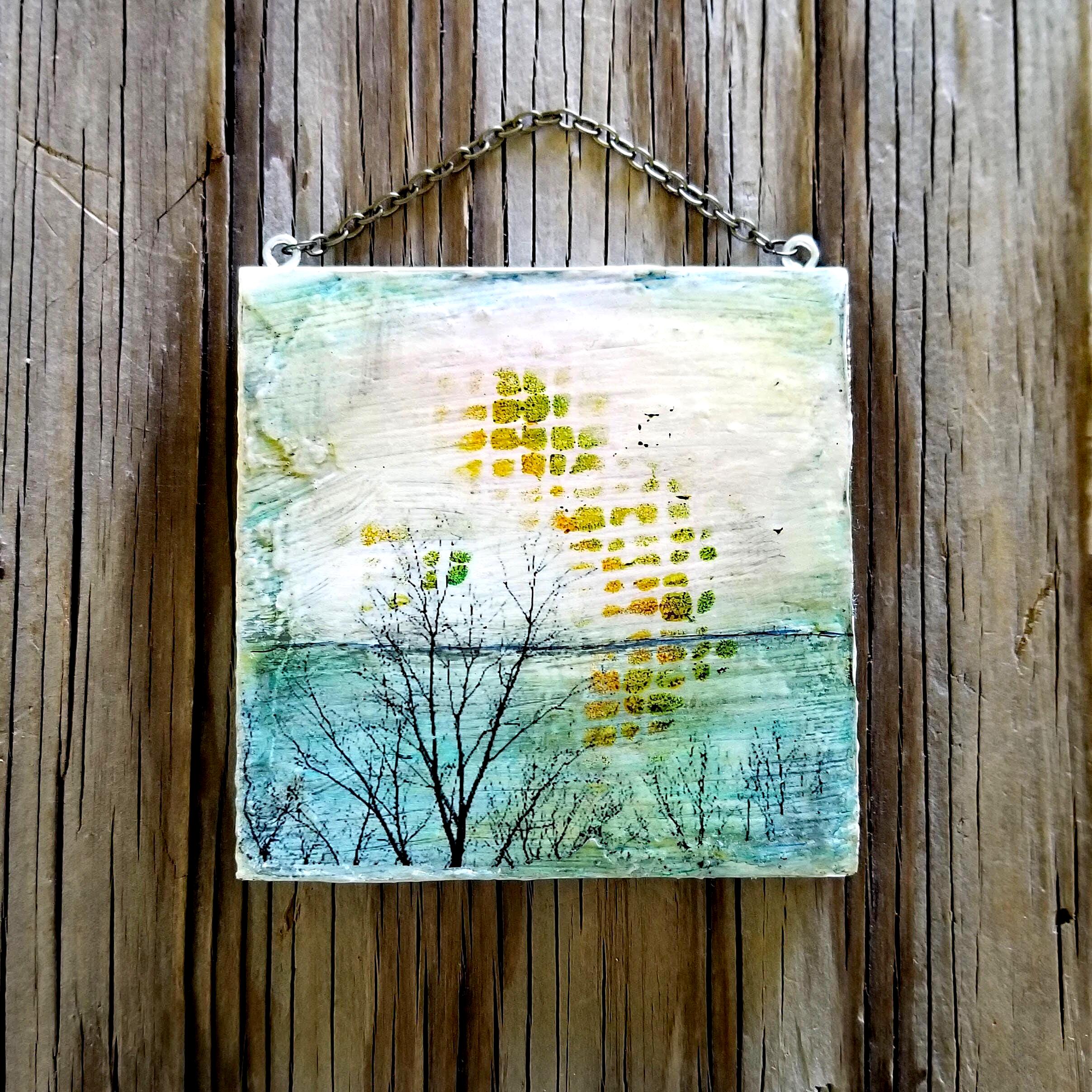 It's Complicated - Mixed Media Tree Art - Tremundo - Etsy