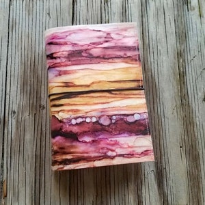 Sunset journal original art journal sketchbook planner | Etsy