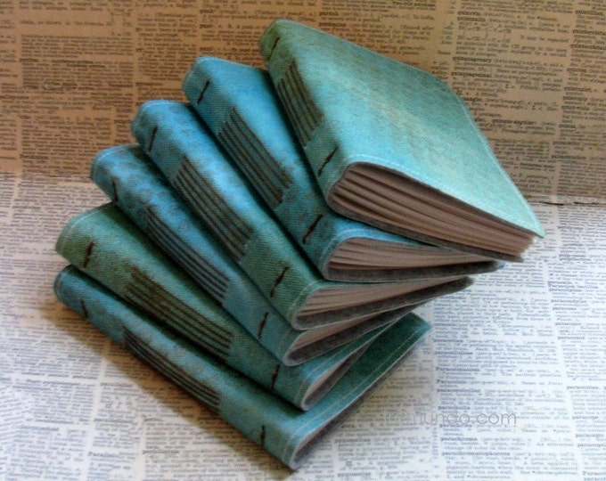 6 Blank Bulk Journal Set by Bluetoad Journals of Tremundo - Etsy