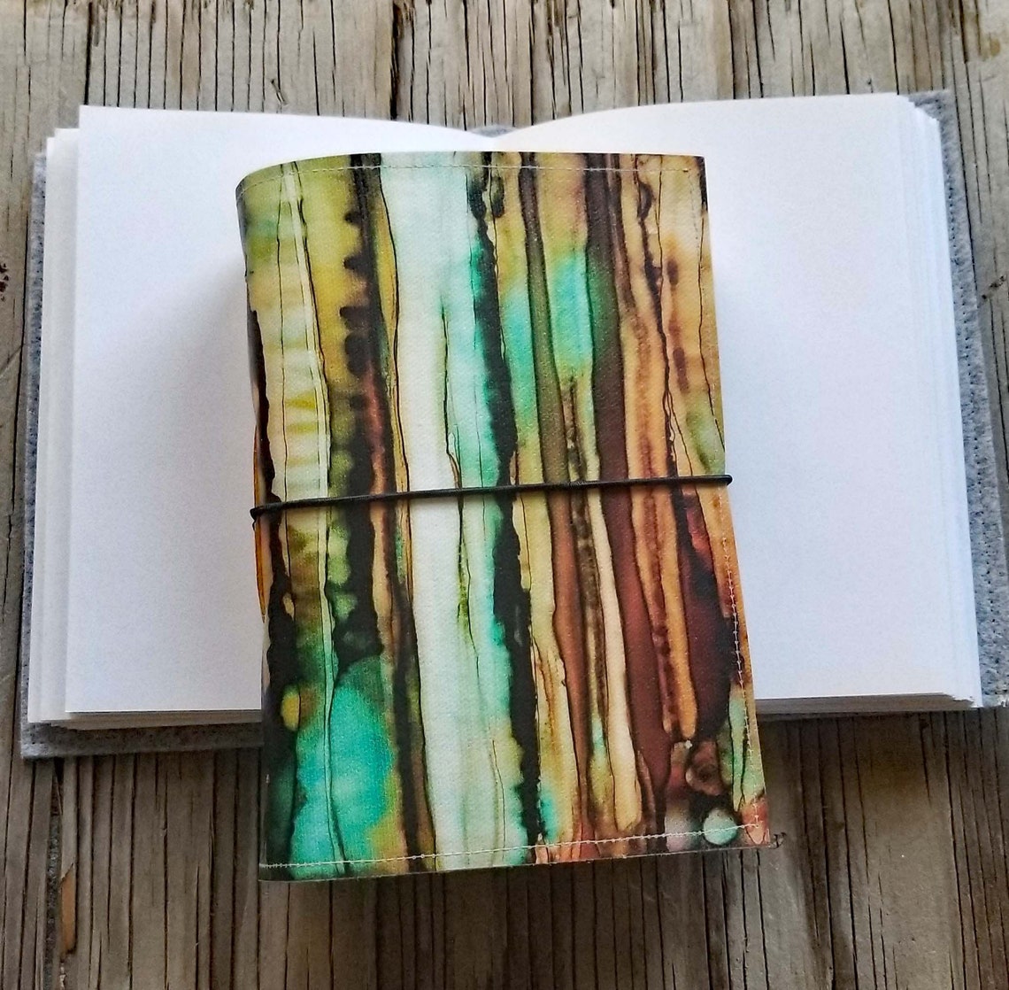 Wooden Journal Handmade Journal Unique Art Journal - Etsy