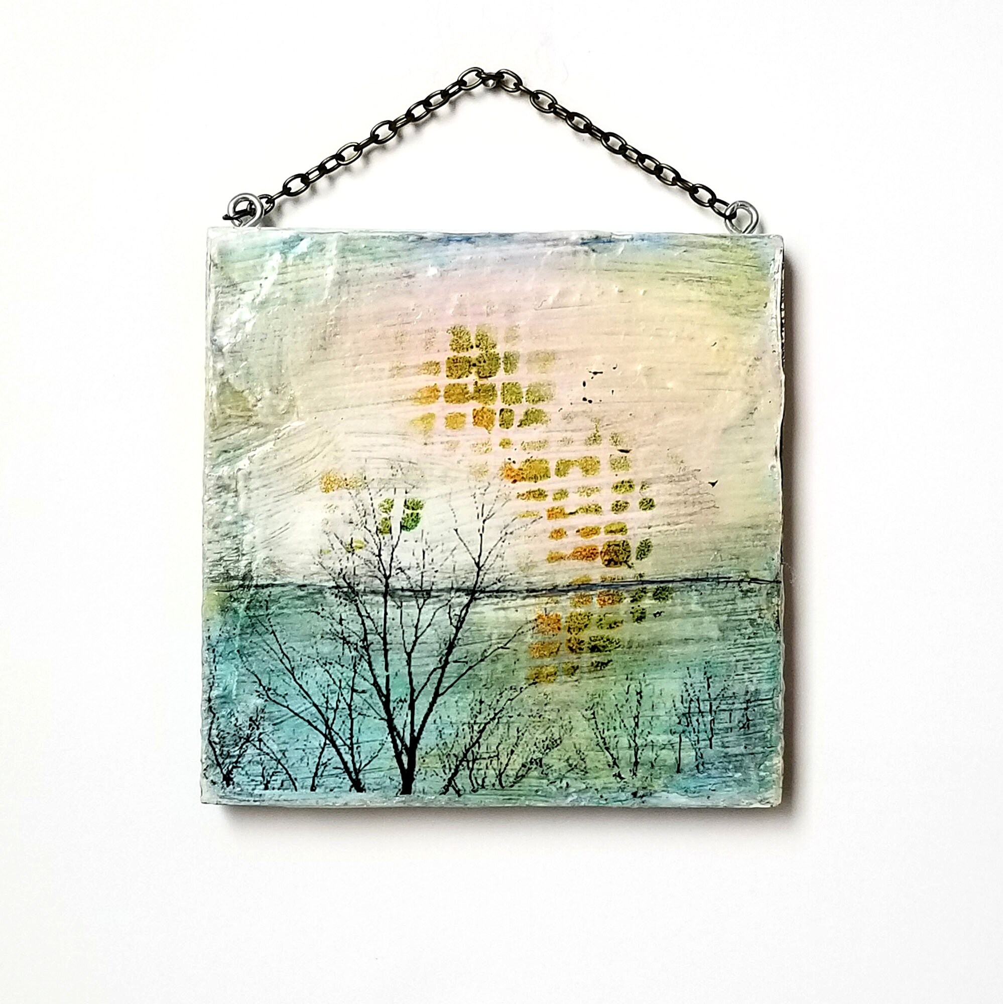 It's Complicated - Mixed Media Tree Art - Tremundo - Etsy