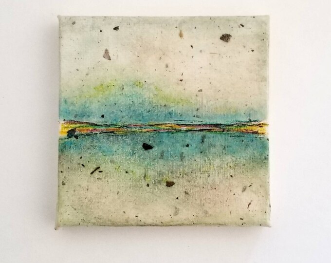 A Fine Line Mini Mixed Media Art - Etsy