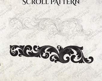 Scroll Design Bundle Svg Art,laserdesign,lasermarking,fiberlaser ...