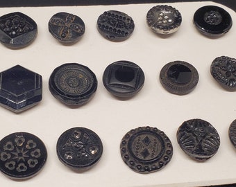 Embossed Buttons - Etsy