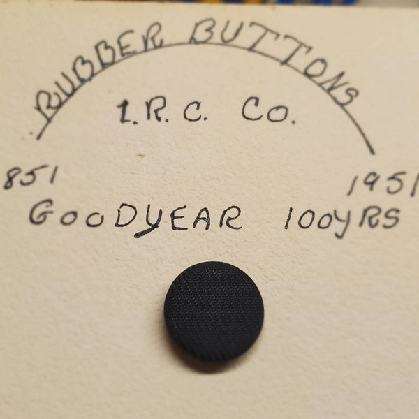 Goodyear 1851 Button - Etsy