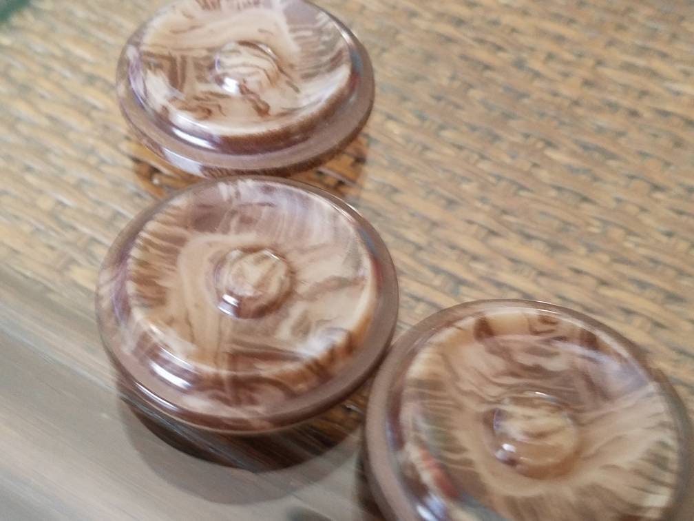 Vintage Buttons lot of 3 extra large matching Bakelite | Etsy