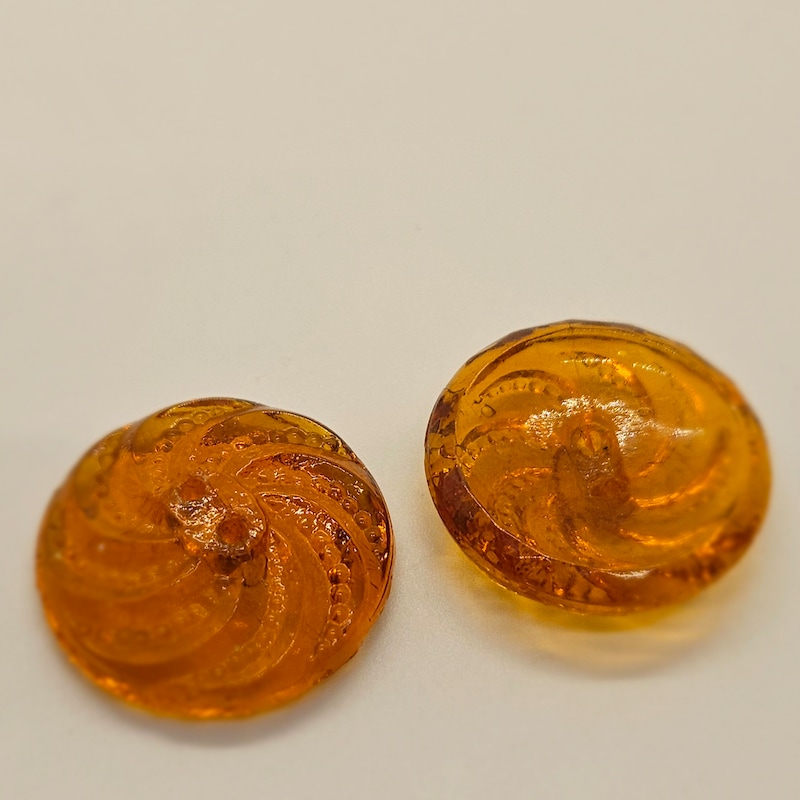 Amber Buttons - Etsy