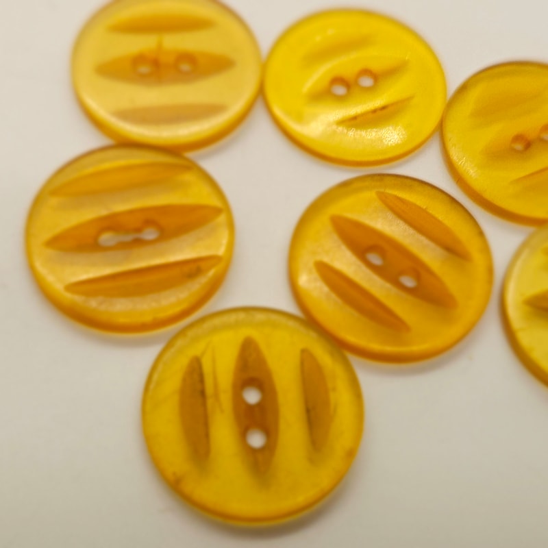 Amber Buttons - Etsy