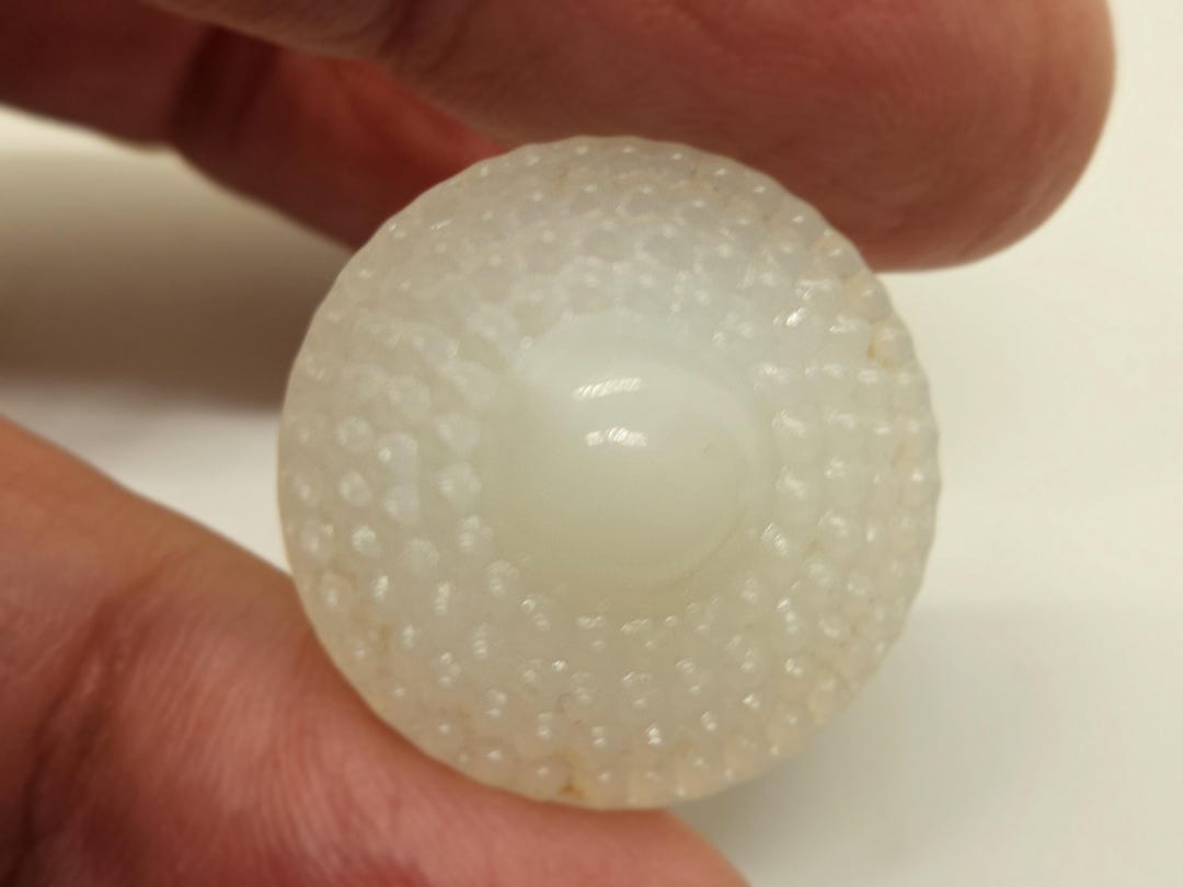 Vintage White Milk Glass Button: 7/8" (23mm) Shank Aug 81 24 - Etsy