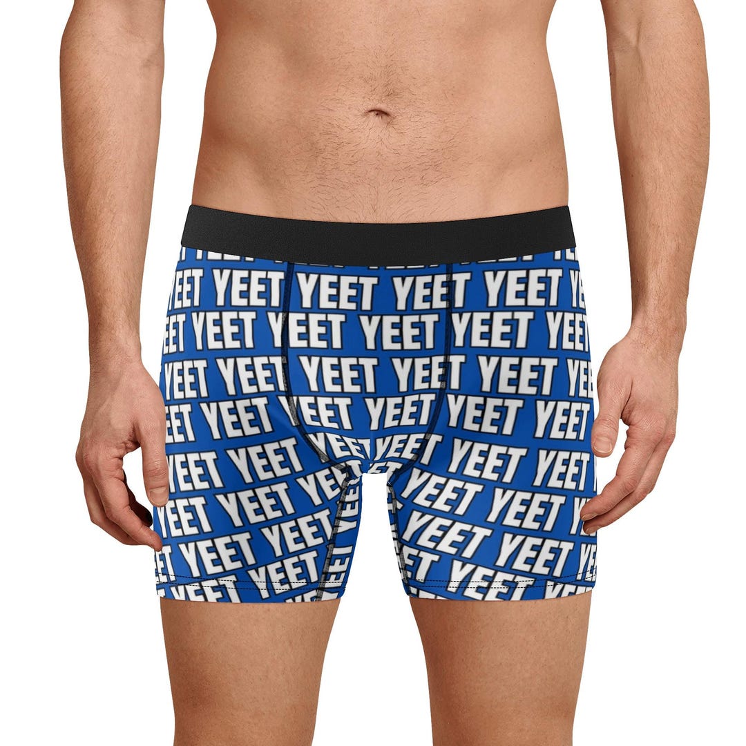 Jey Uso Yeet Wrestling Ucey Main Event Jey Yeet Pattern Underwear Funny ...