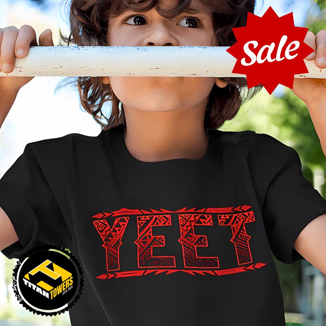 Jey Uso Yeet Samoan Patterned Shirt Kids Wrestling Merchandise WWE ...