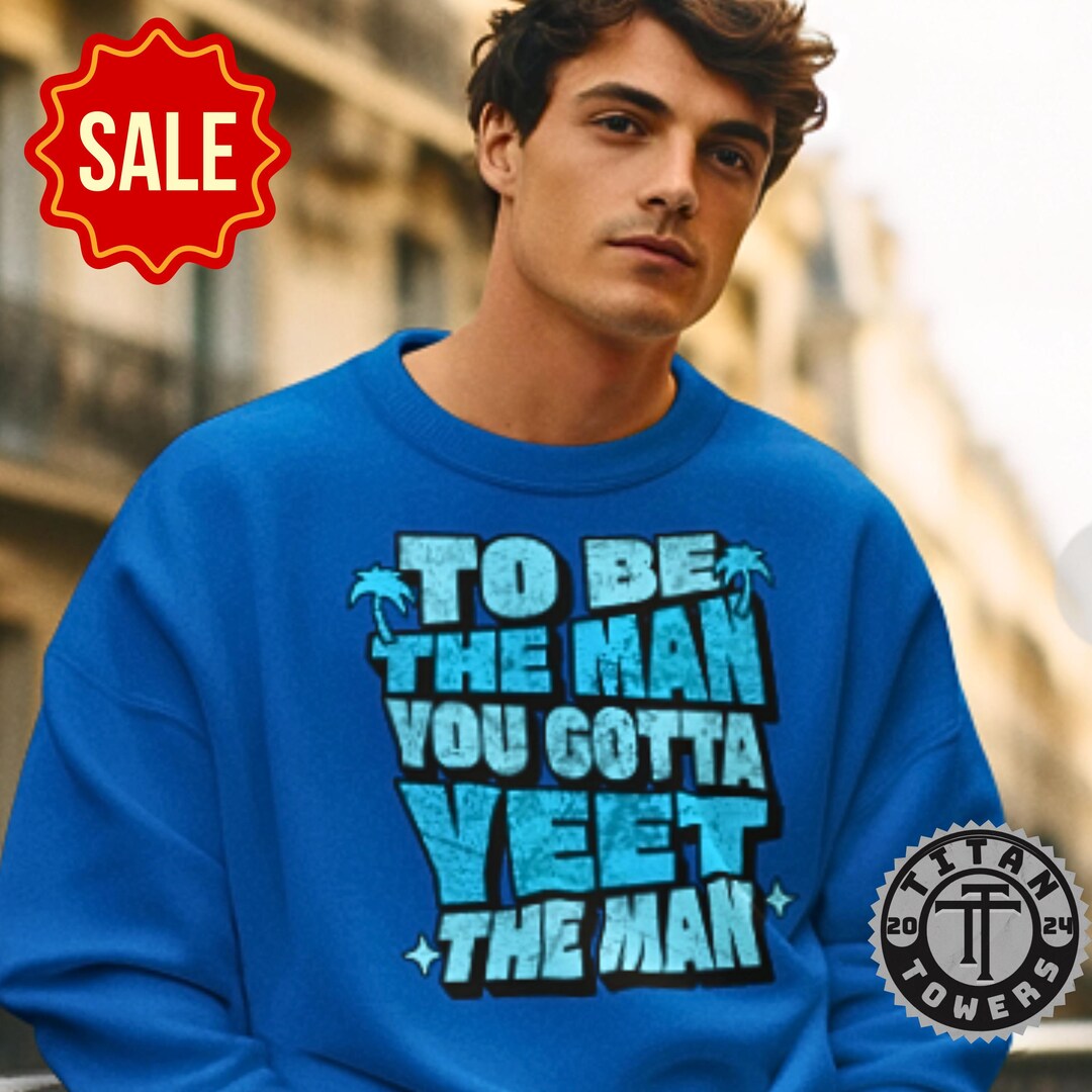 Vintage Style Funny Uso Wrestling Sweater to Be the Man You Gotta YEET ...