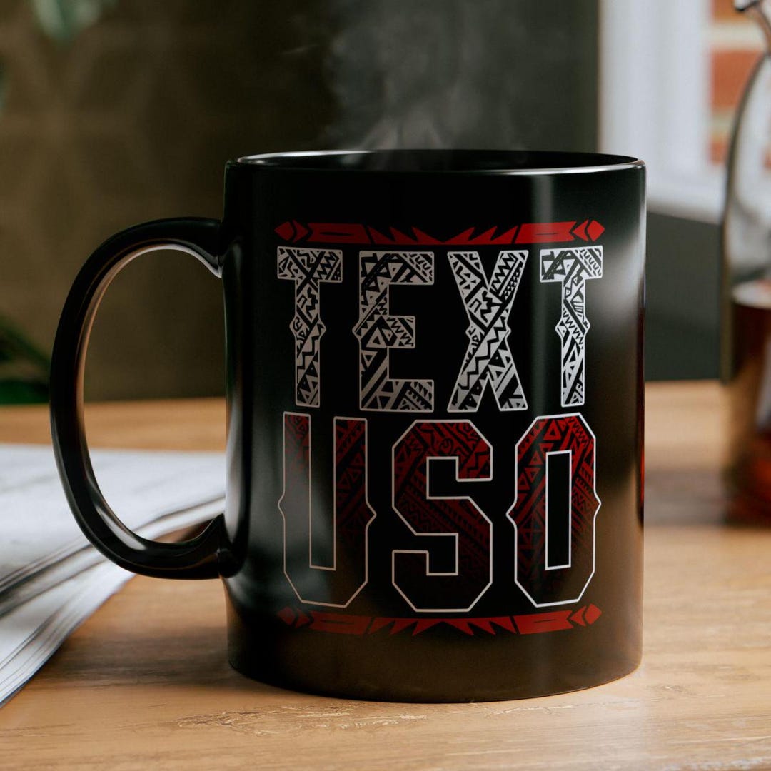 Personalized Uso Wrestling Mug Custom Text Sami Uso Wrestling OTC Yeet ...