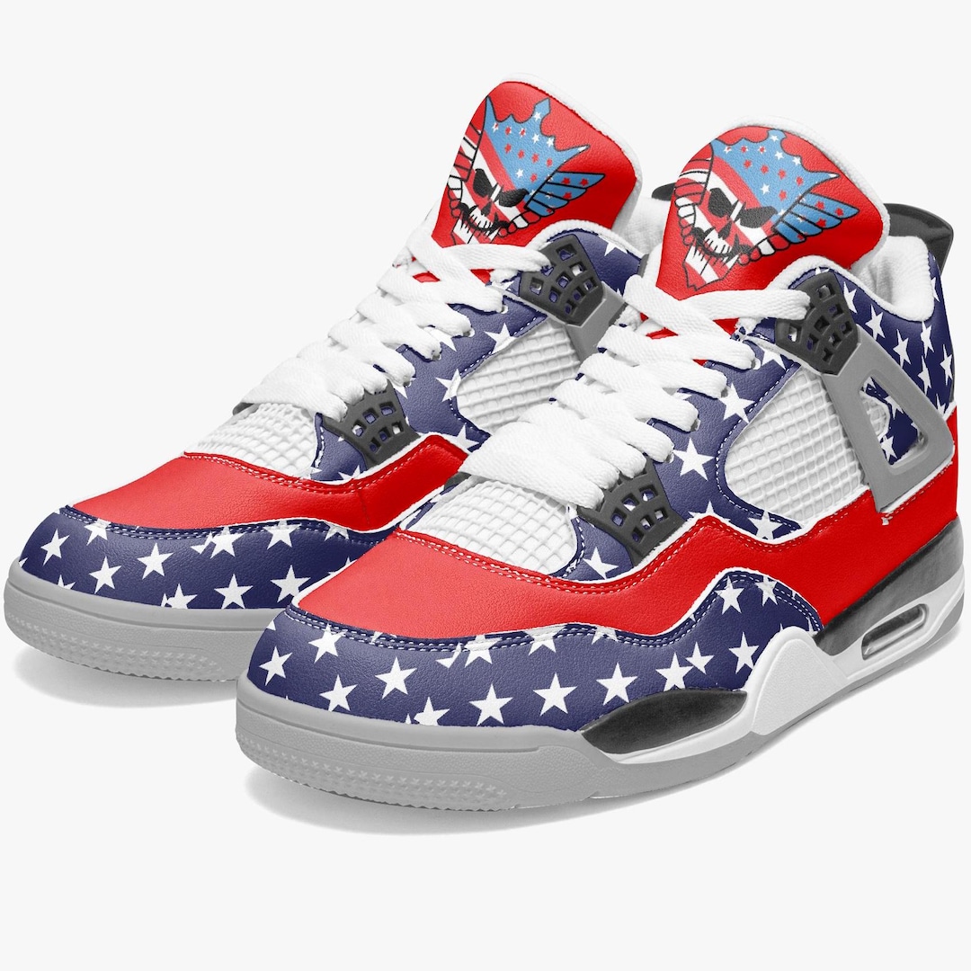 Cody Rhodes American Nightmare Basketball Sneakers for Wrestling Fans ...