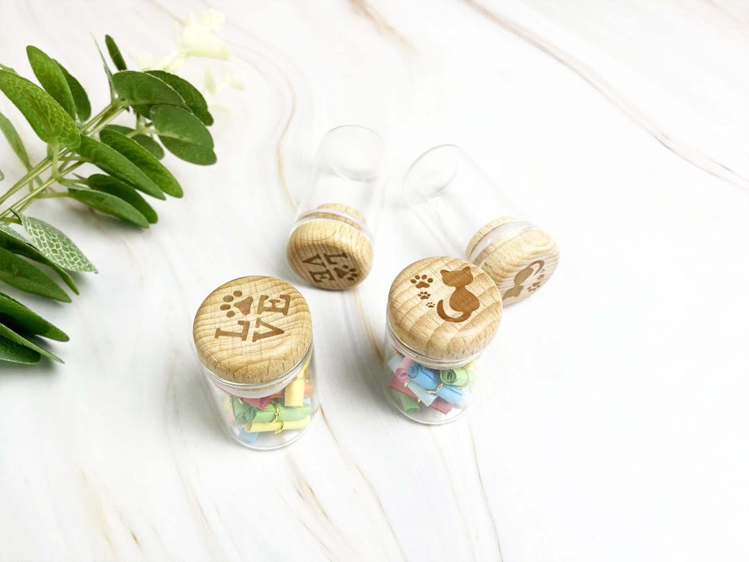 DIY Love Note Information Glass Bottle, Customized Love Note Girlfriend ...