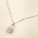 Elegant Padlock Necklace Sparkling Lock Charm on Delicate Chain - Etsy