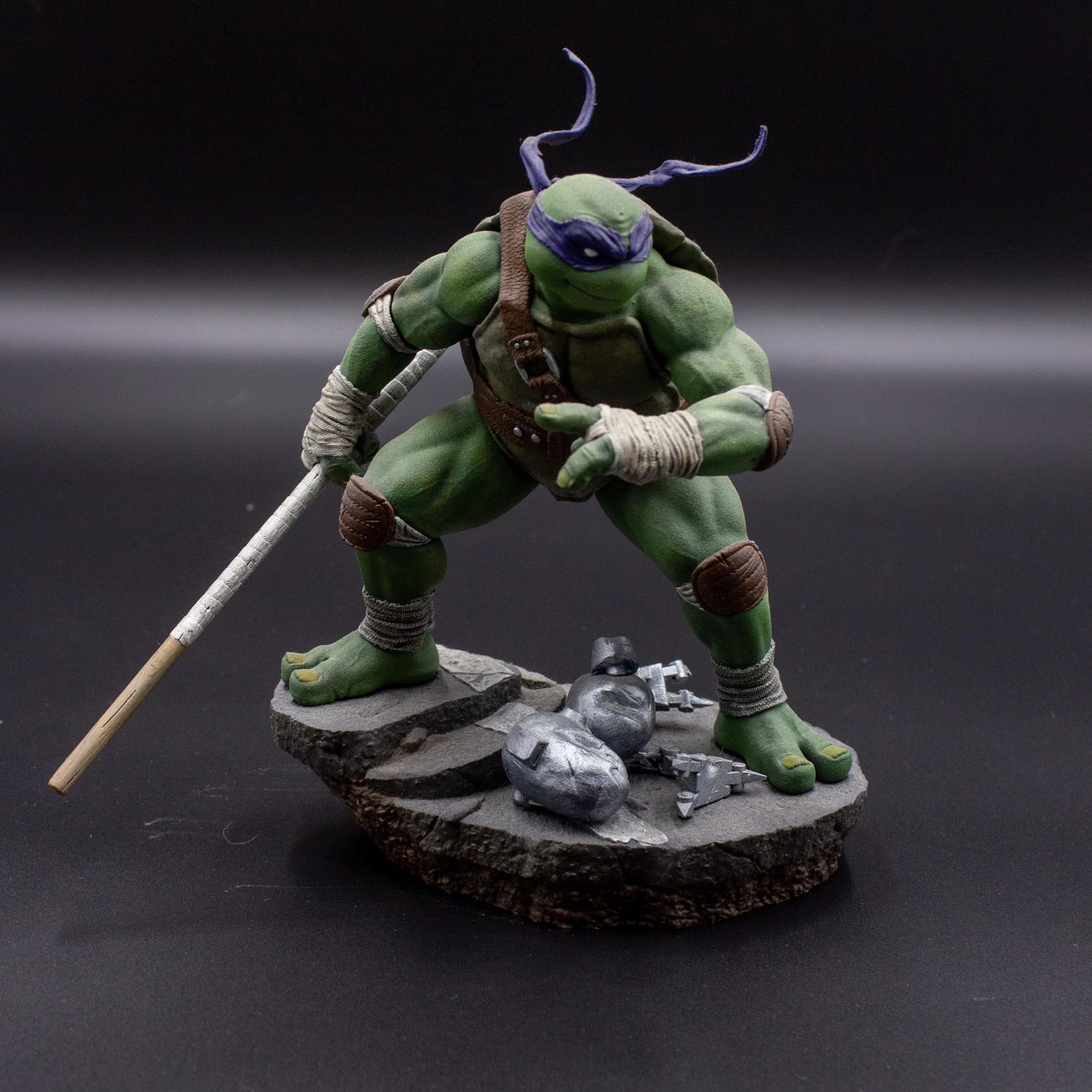 Donatello - Hand Painted | Ninja Turtles Collectible | Handmade ...