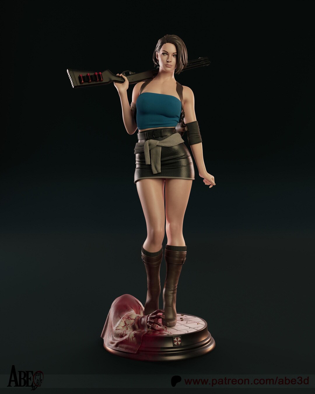 Resident Evil 3 Jill Valentine Figure Statue 25cm/35cm Hand-painted ...