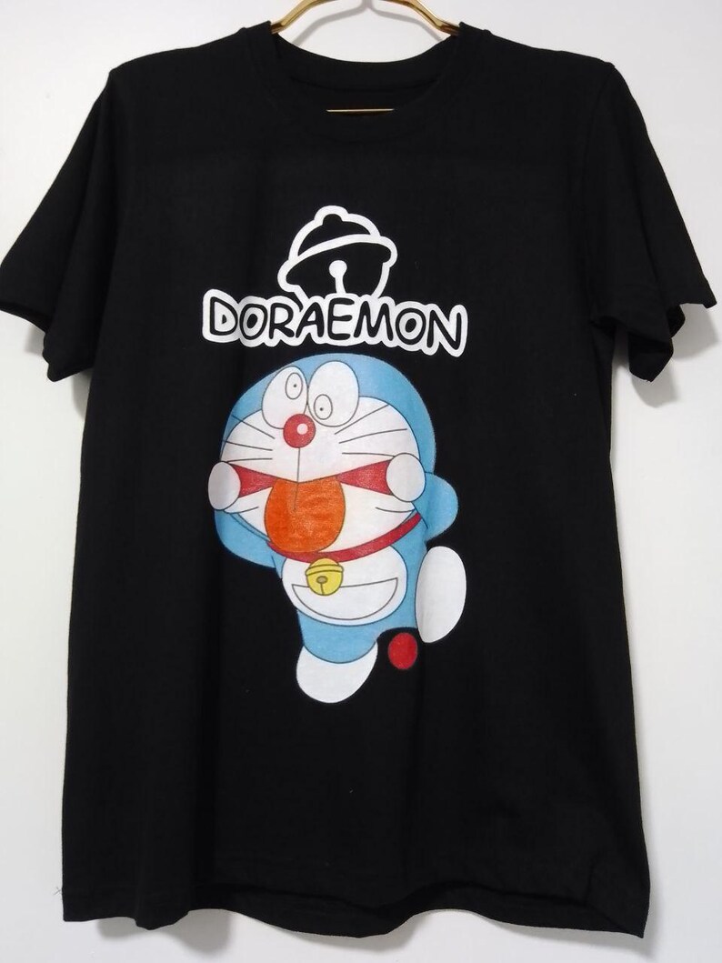 Vintage Design Doraemon Shirt 100% Cotton M Size Unisex - Etsy