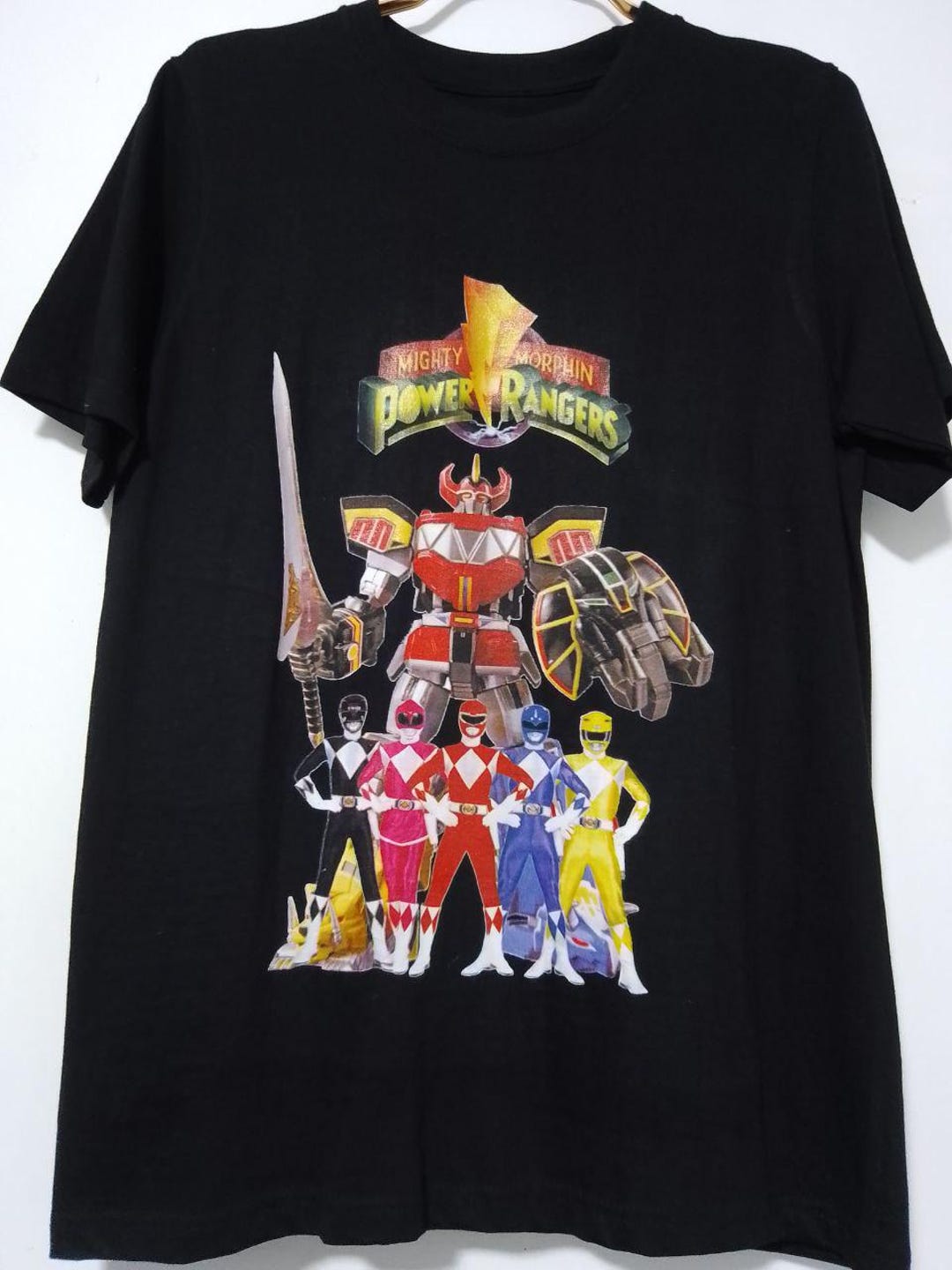 Vintage Design Power Ranger Shirt 100% Cotton M Size Unisex - Etsy