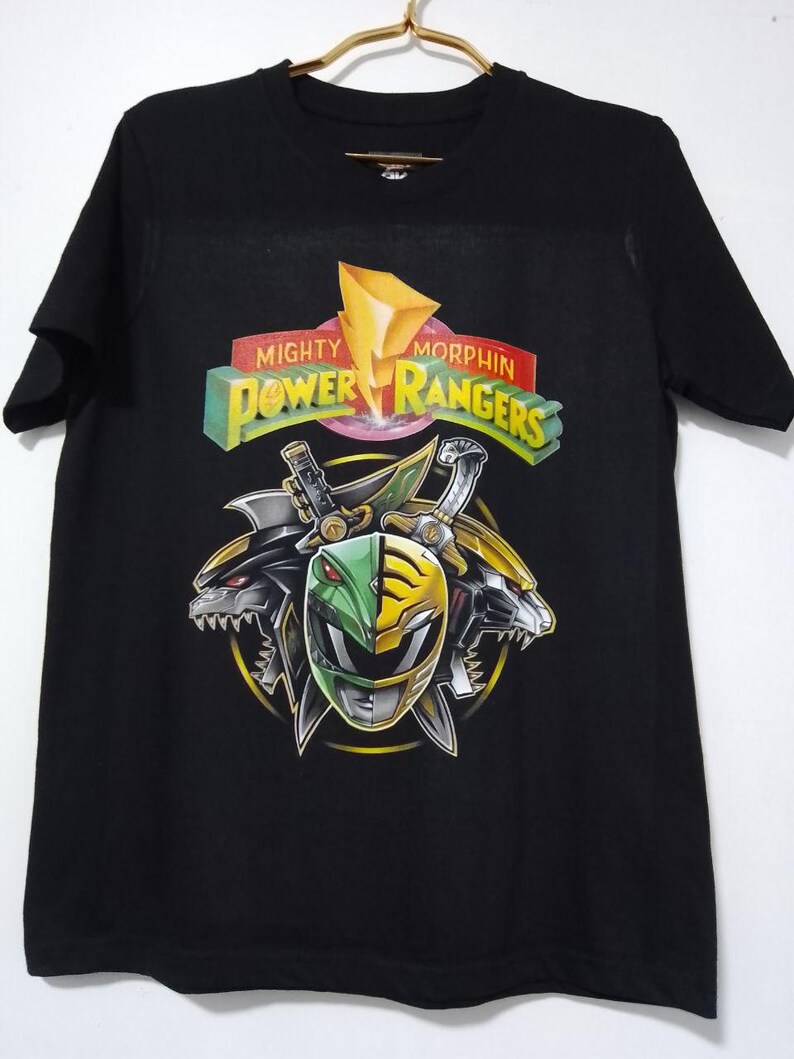 Vintage Design Power Ranger Shirt 100% Cotton S Size Unisex - Etsy