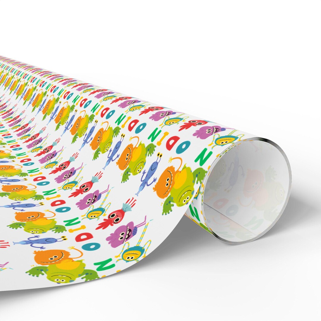 Super Simple Songs Wrapping Paper, Noodle and Pals Birthday Party - Etsy
