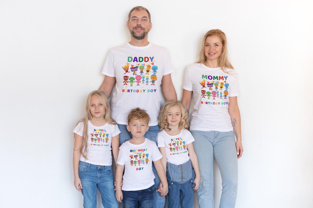 Super Simple Songs Birthday Shirts: Matching Family Designs (digital ...