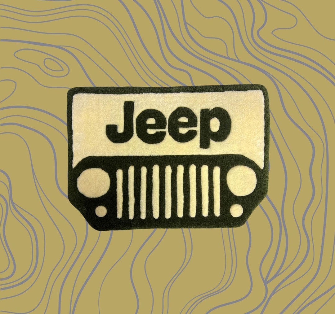 Tufting Rug – Jeep Willys 1943 – Unique Vintage Carpet for Car ...
