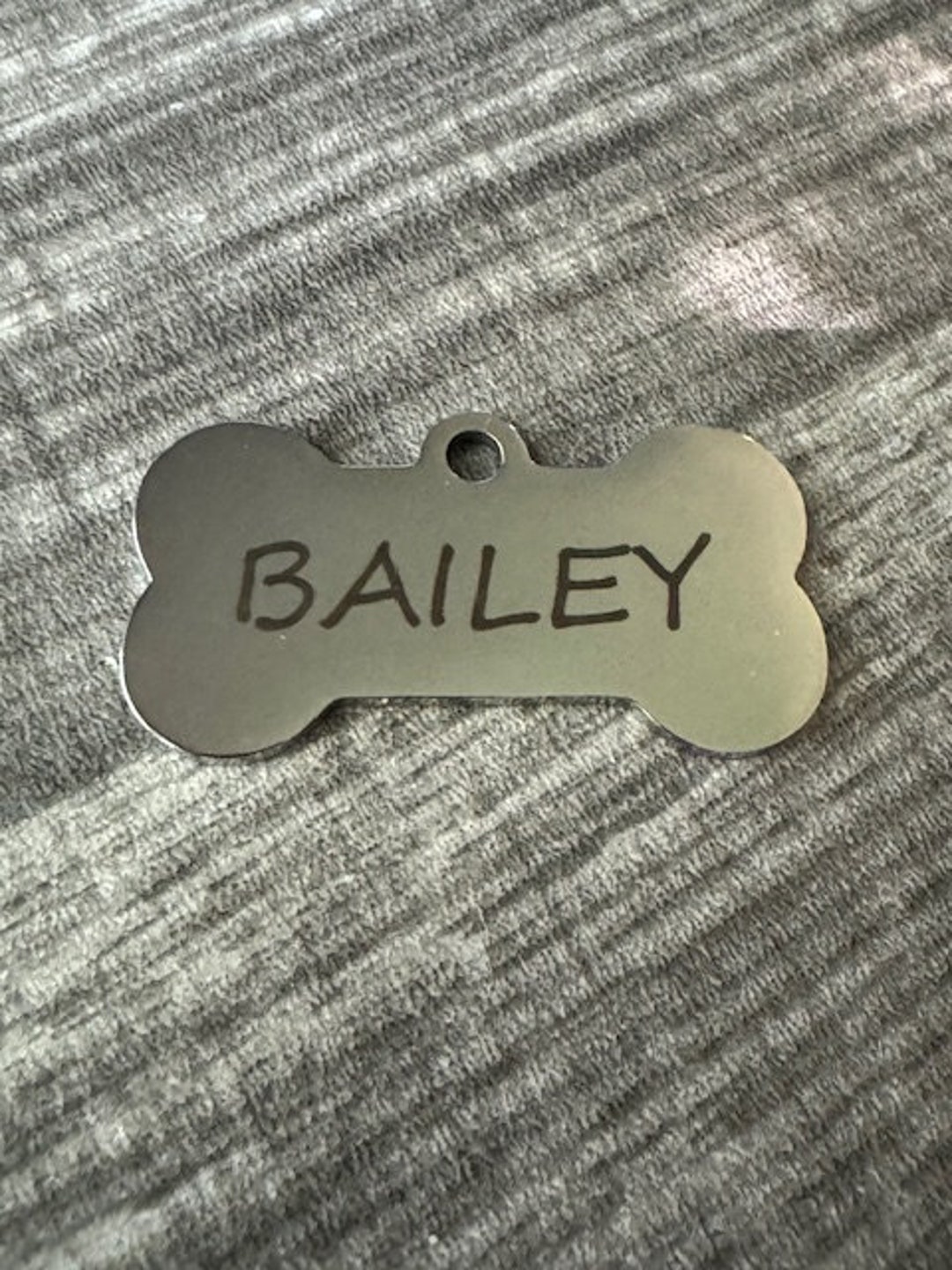 Personalized Metal Dog/cat Tag | Circle / Dog Bone / Military Dog Tag ...