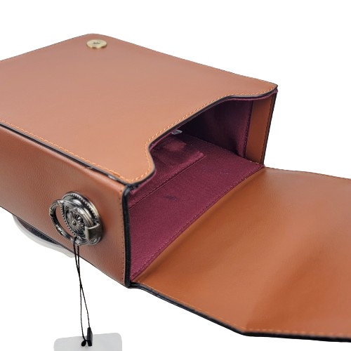 Handmade Embroidered Clock Design Ladies Crossbody Bag With Long Strap ...