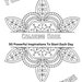 50 Positive Affirmations Mandala Adult Coloring Pages - Etsy
