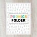 Phonics Folder Printable PDF, Digital Download, Kindergarten Phonics ...