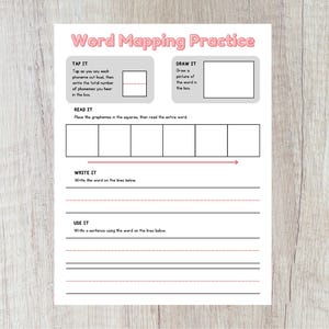 Phonics Folder Printable PDF, Digital Download, Kindergarten Phonics ...