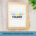 Phonics Folder Printable PDF, Digital Download, Kindergarten Phonics ...
