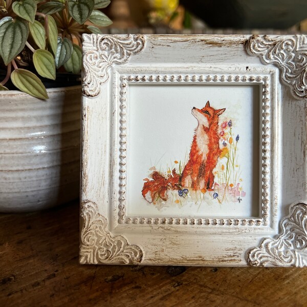 Fox Print - Etsy