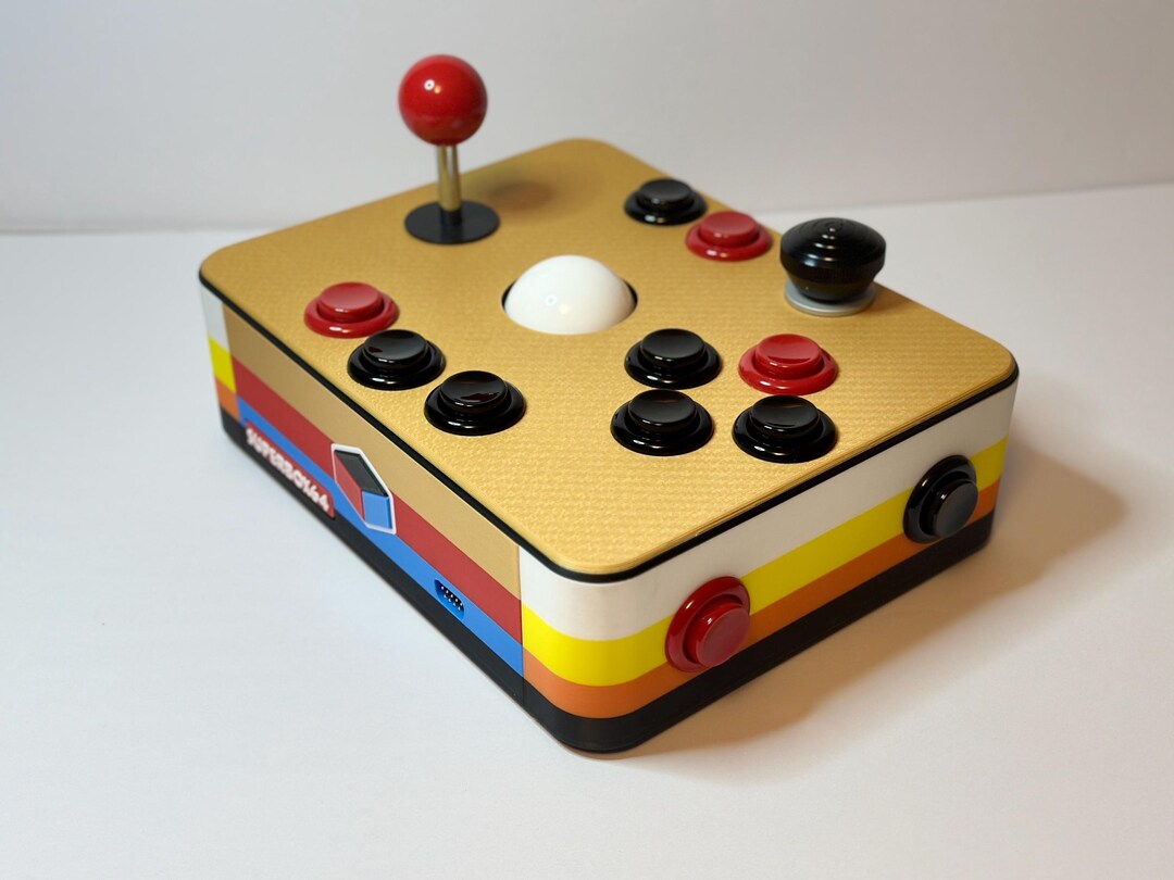 USB Retro Arcade Controller, Trackball Spinner Joystick, Custom ...