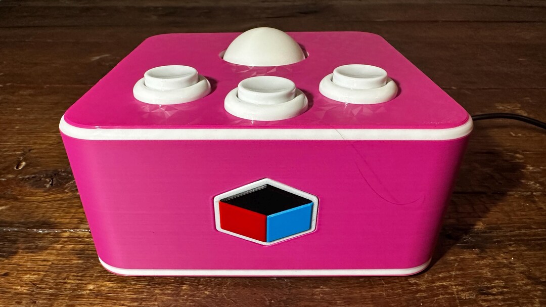USB Retro Arcade Trackball Superbox64 Bubble Gum Pink & White Girl ...