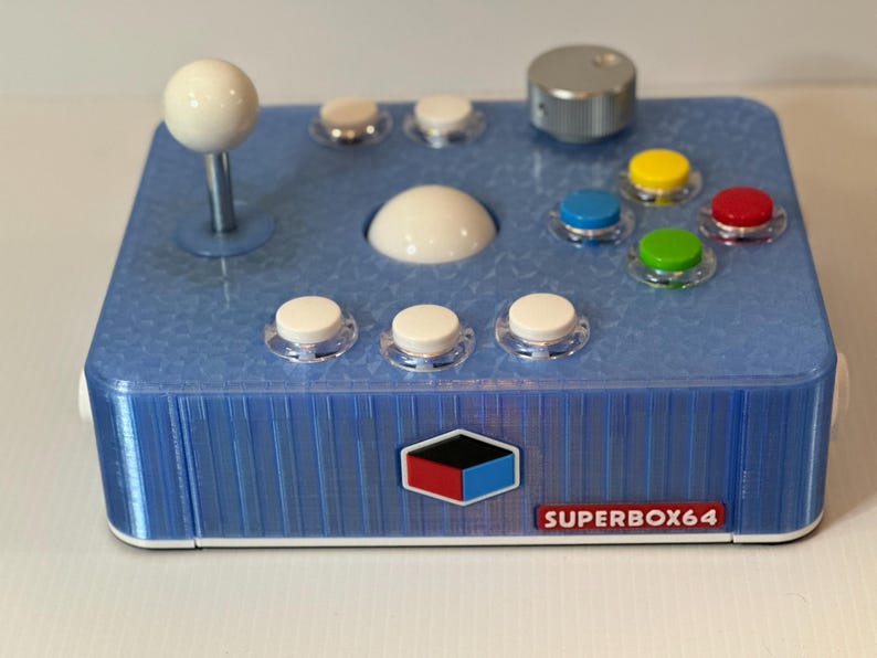 Superbox64 Retro Arcade Box Video Game Console Arcade Trackball Grs ...