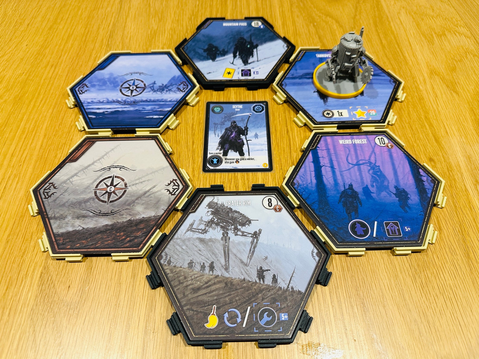 Expedition Boardgame Map Tiles and Organisers - Etsy