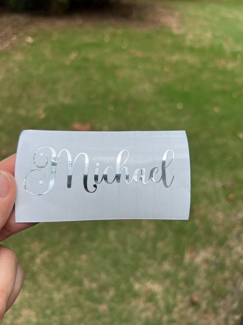 Personalized Vinyl Name Decal: Custom Wedding, Party Stickers - Etsy