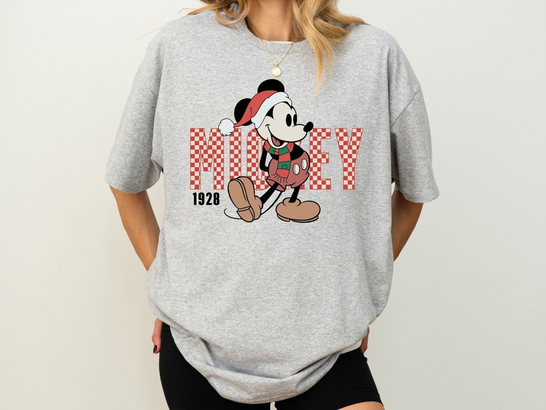 Mickey Mouse Christmas Shirt, Mickey Christmas Shirt, Disneyland Shirts ...