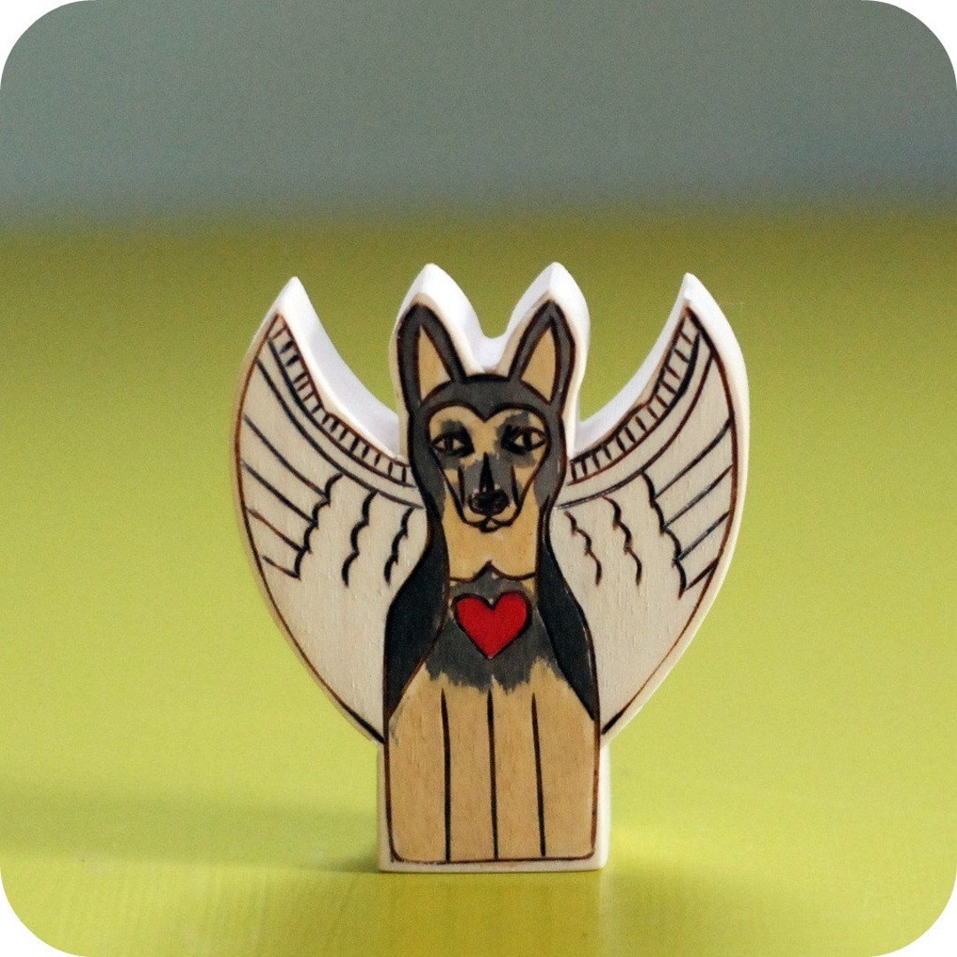 Custom Pet Memorial Angel Portrait - Etsy