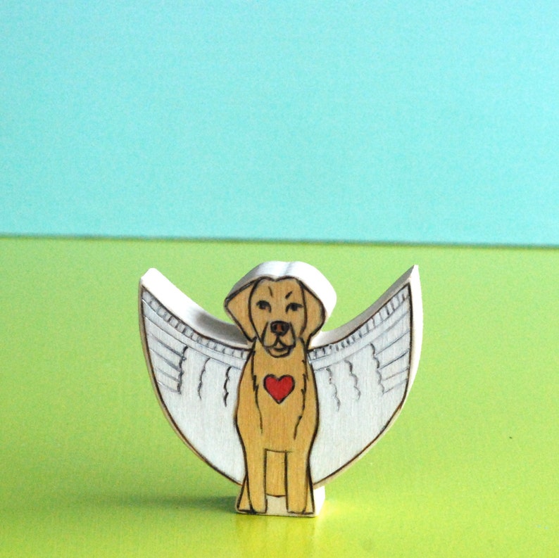 Custom Pet Memorial Angel Portrait - Etsy