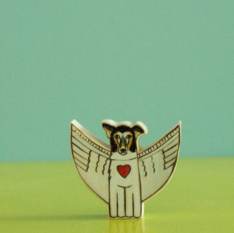 Custom Pet Memorial Angel Portrait - Etsy